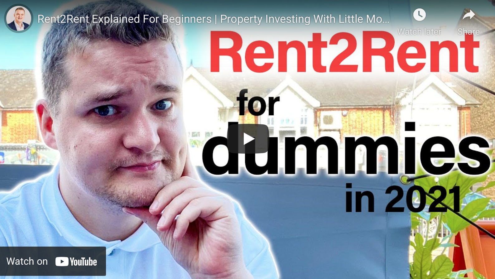 Rent2Rent Explained For Beginners | Property Investing With Little ...